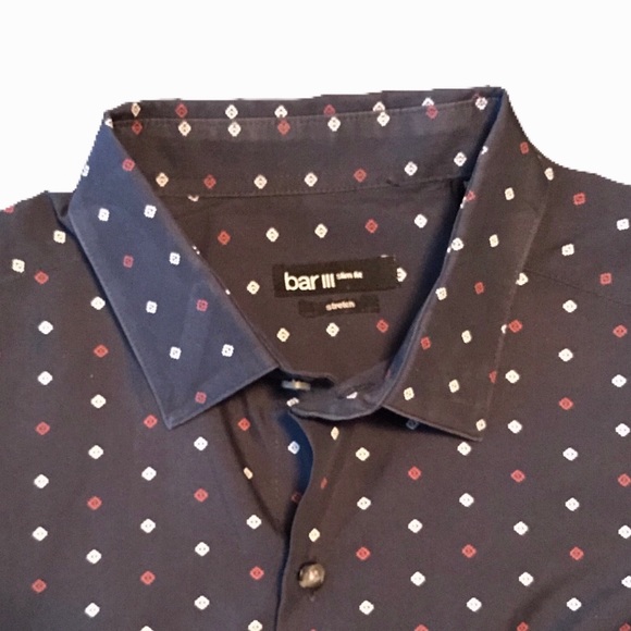Bar III | Shirts | Bar Iii Slim Fit Stretch Dress Shirt | Poshmark